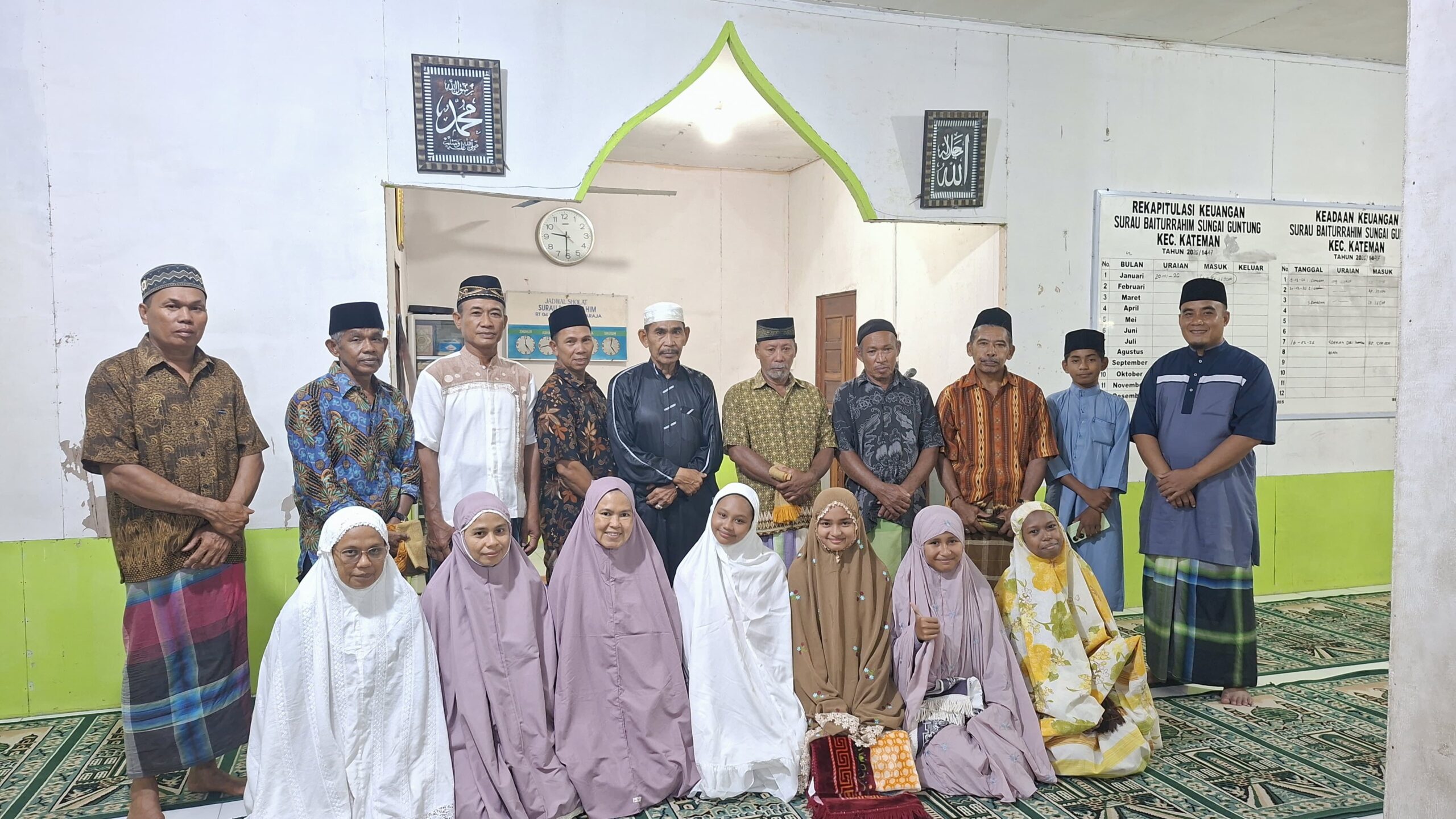 Safari Ramadhan SMP Negeri 1 Kateman Bangun Karakter Siswa, Dua Surau ...